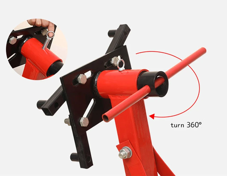 500kg Folding Engine Stand For Disassembly & Maintenance - Oem