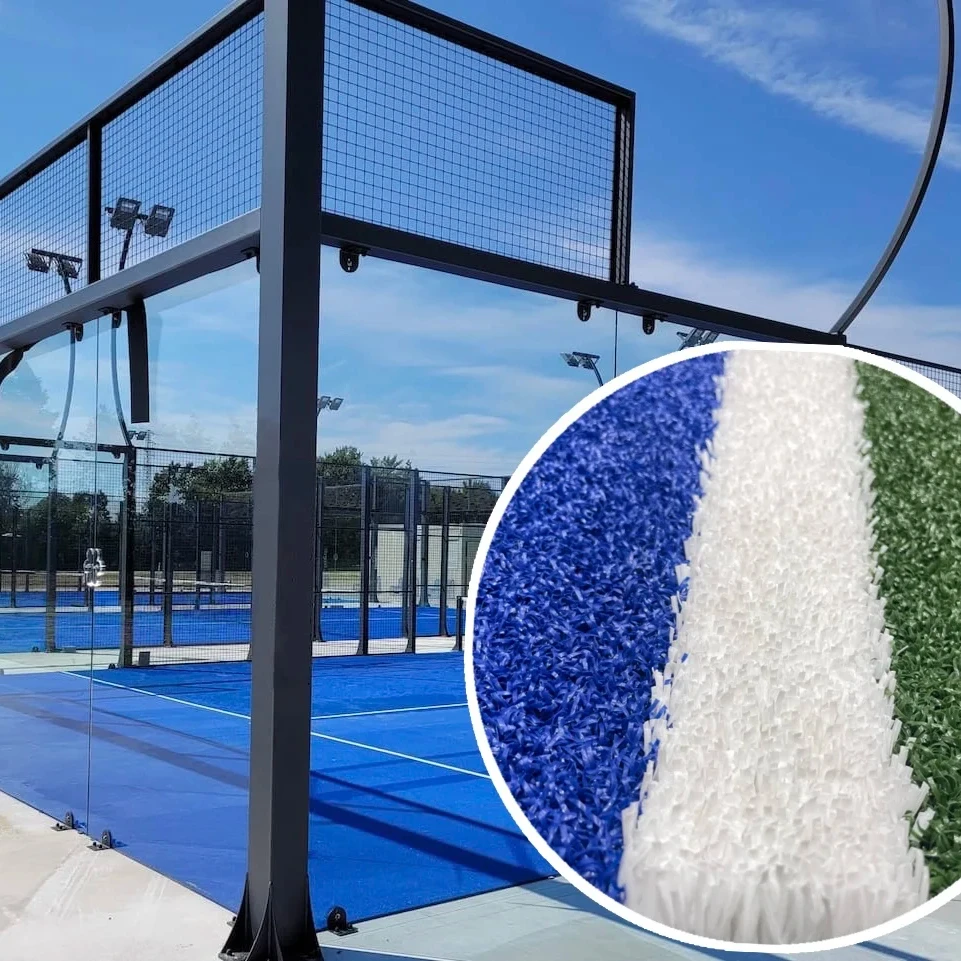 Cheap Custom Color Padel Tennis Court Artificial Turf Padel Artificial ...