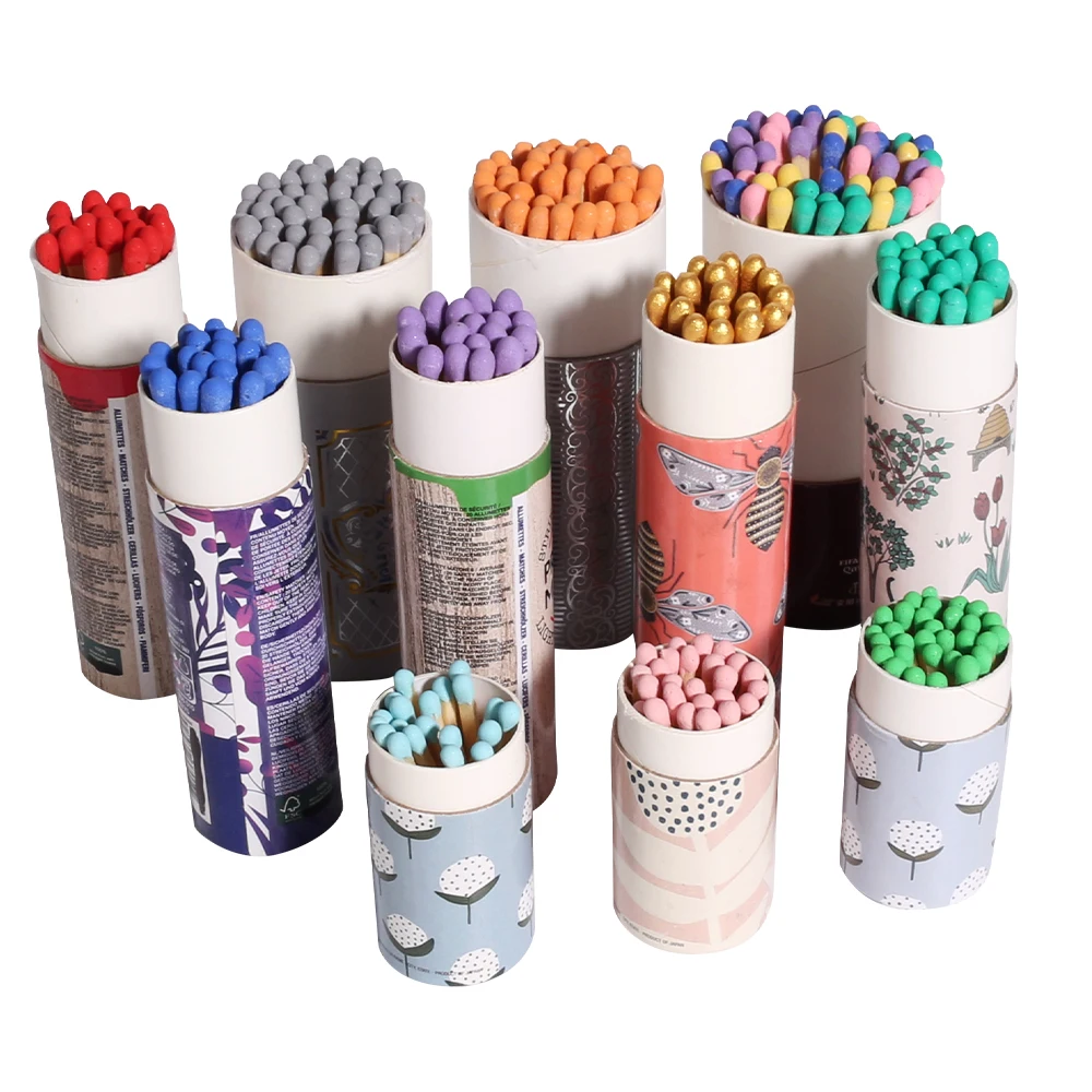 Custom Match Box - Different Colors & Long Matchsticks