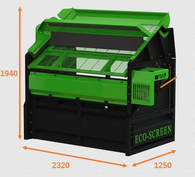 Topsoil Sieve and Soil Screener for Efficient Sand and Gravel ...