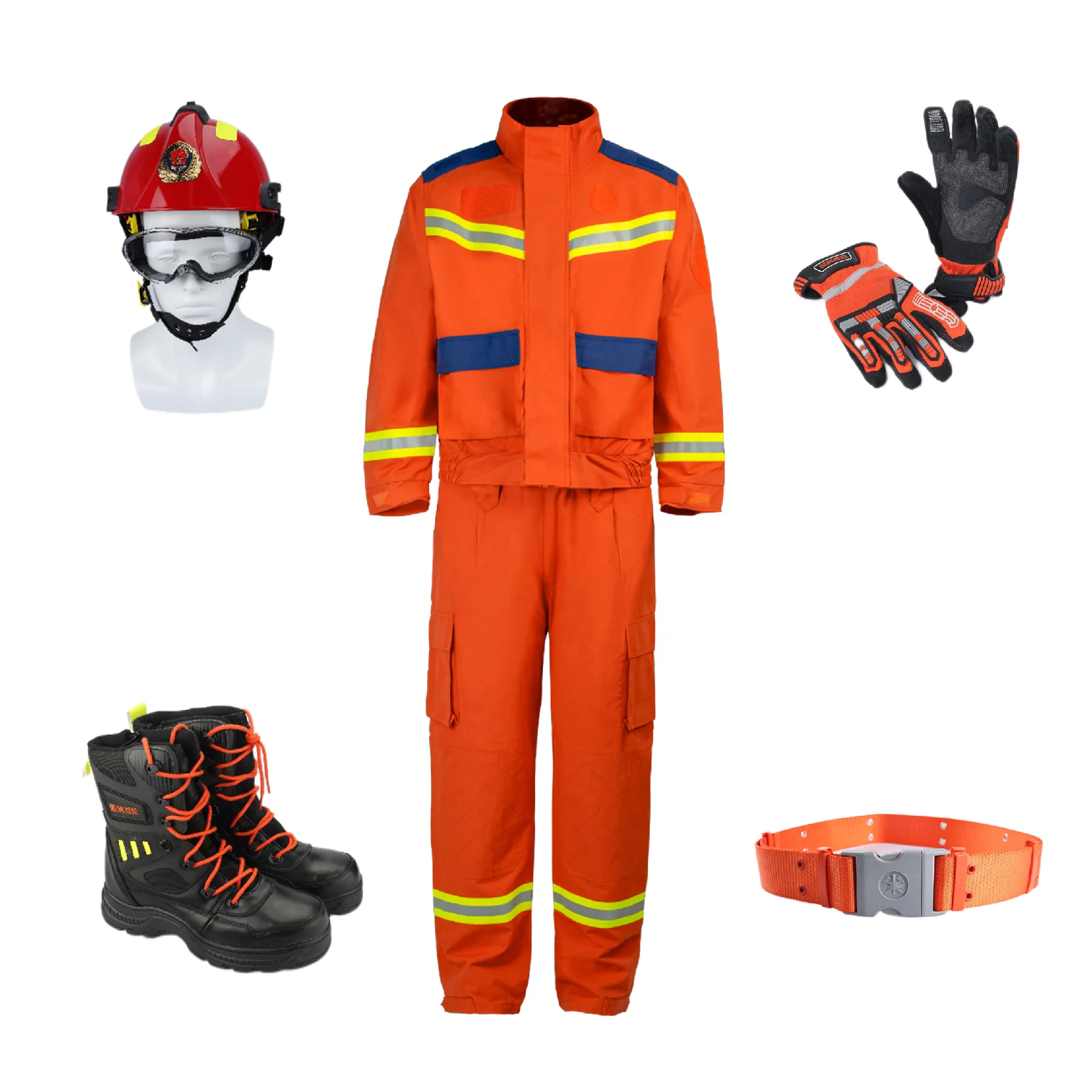 Ultimate Firefighting Set For Firemen Including High-grade Fire ...