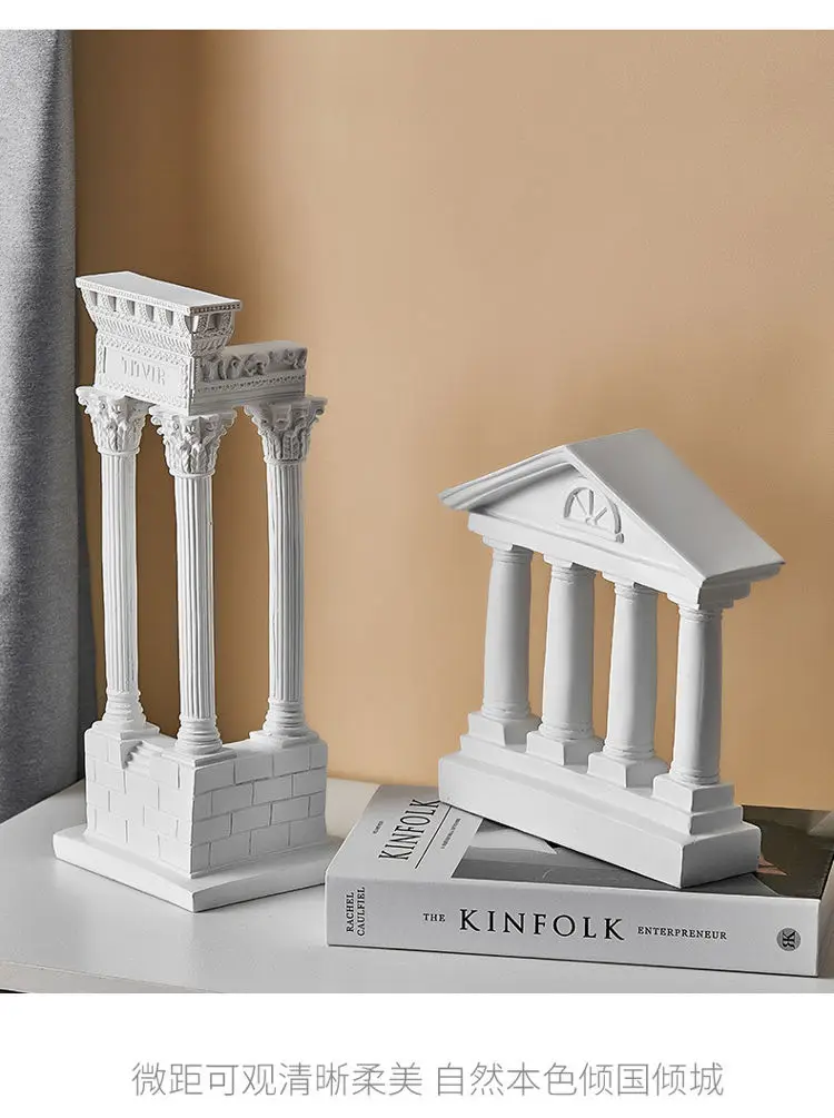 Roman Home Decor - Elegant Statues and Moldes Romanos