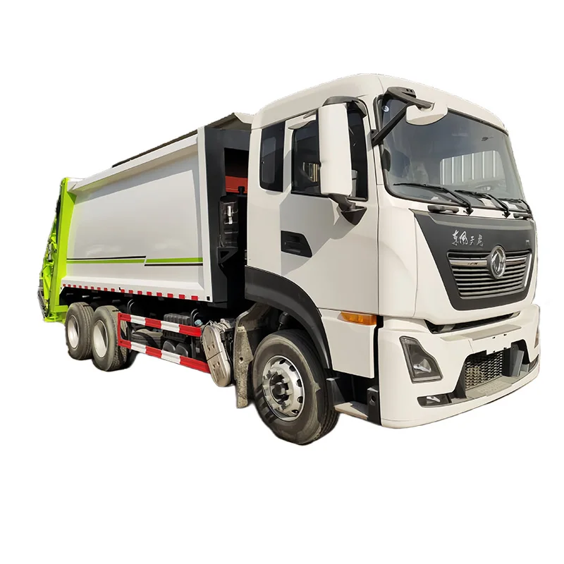 Garbage Compactor Truck Compressed Garbage Truck Heavy 6x4 20cbm ...