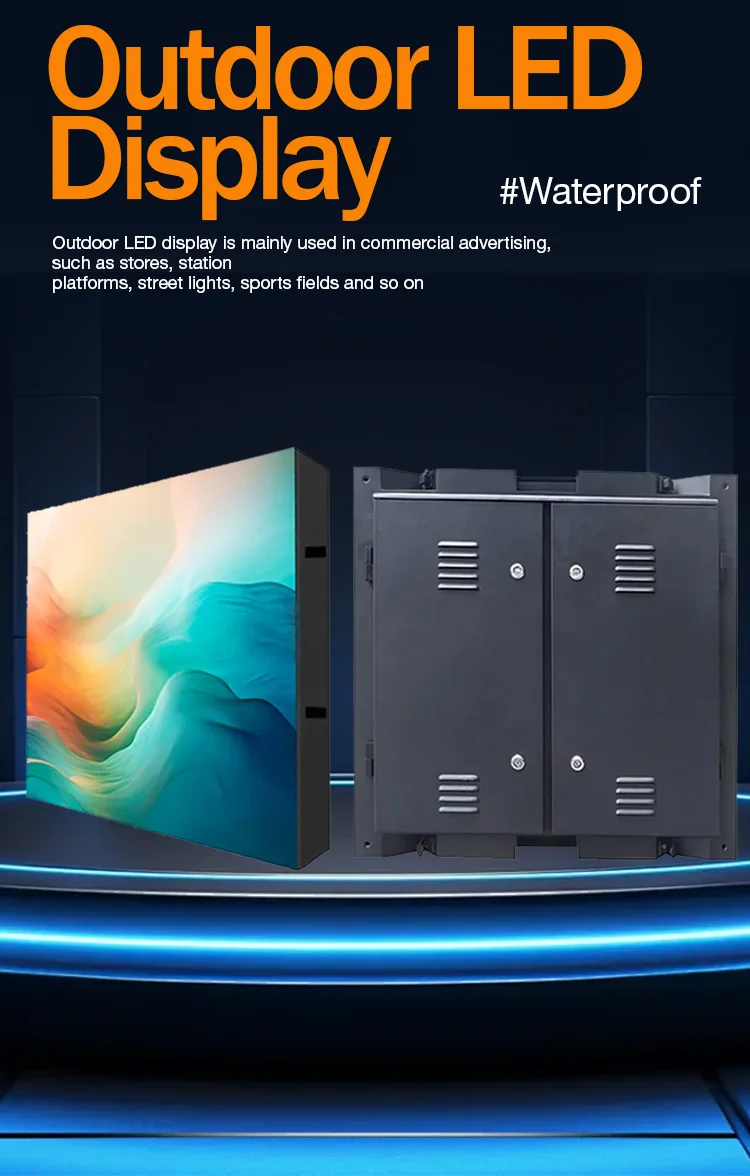 Custom Giant Poster Billboard Outdoor Waterproof Advertising Video Wall ...