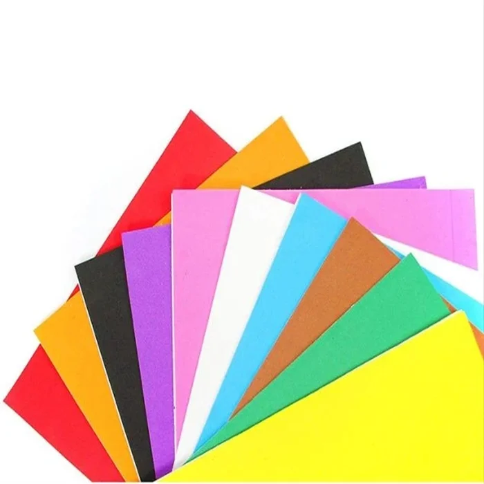 Wholesale Different Color Rubber Eva Foam Sheet For Diy Festival ...