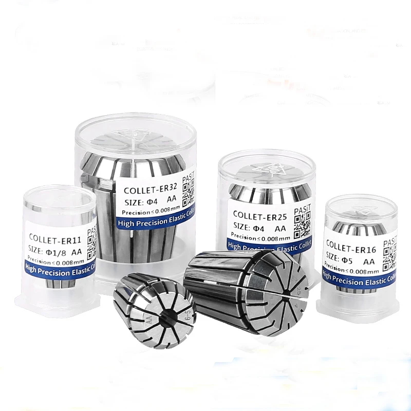 High Precision Cnc Tool Spring Er Collet Er11 Er16 Er20 Er25 Er32 Er40 Milling Chuck Collet Sets ...