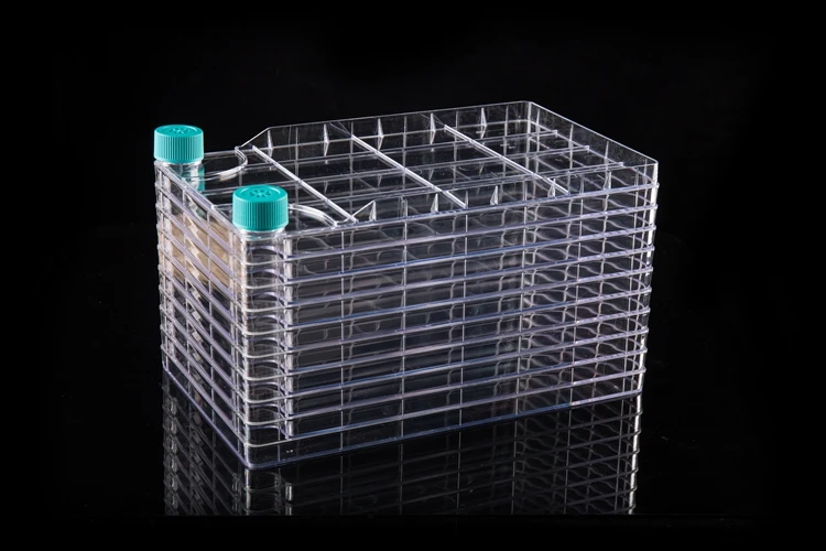 Laboratory Cell Culture 10 Layers Biofactory Culture Chambers With Tubes - Buy Lab Large Media ...