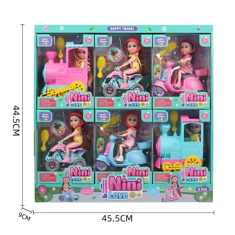 Girl Toys Doll Play Set Little Girls Doll Set Outdoor Play Themed Doll ...