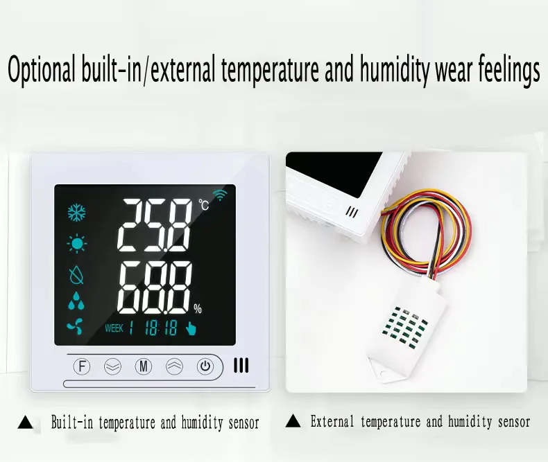 Led Thermometer Digital Hygrometer Clock And Hygrometer Wall Clock ...