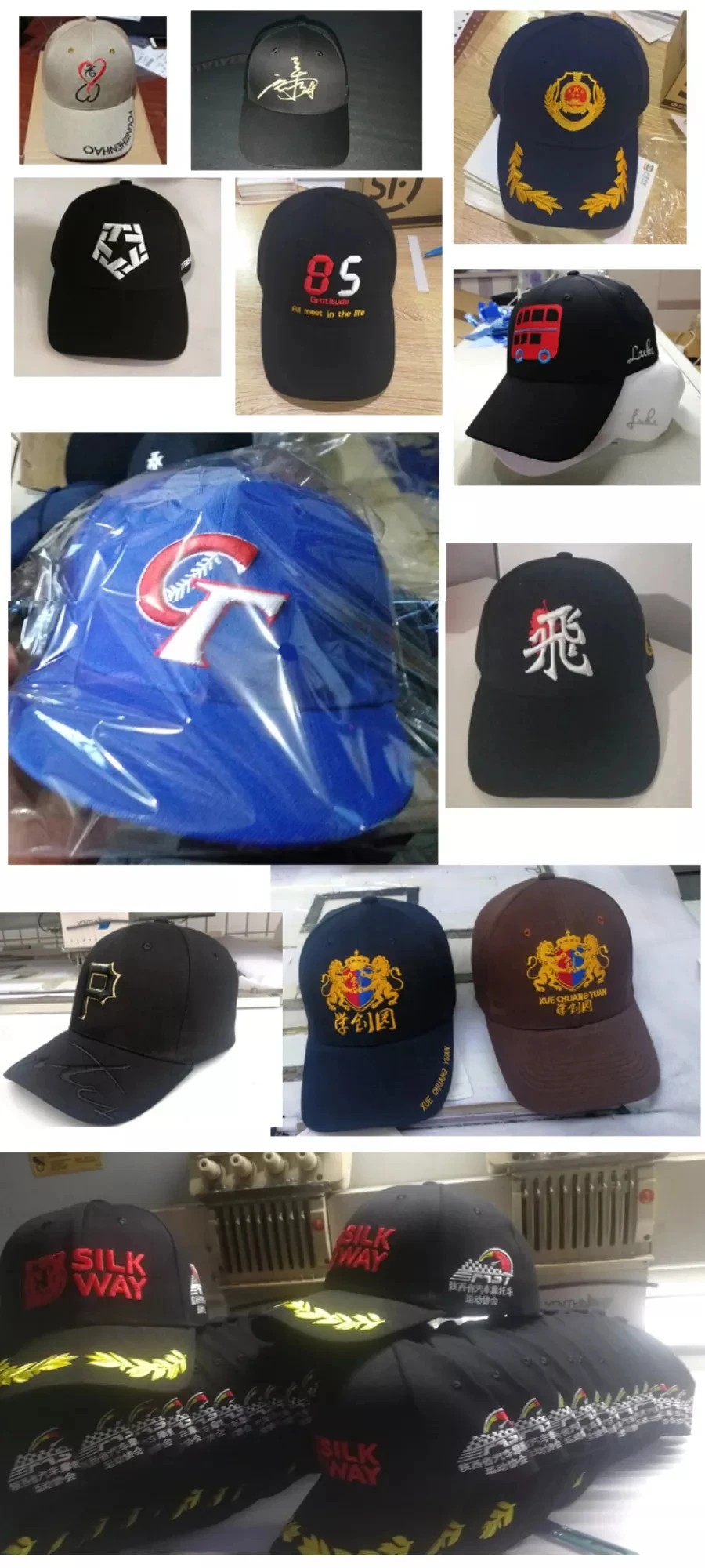 Ff1139 Custom Construction Head Protection Baseball Cap Removable With ...