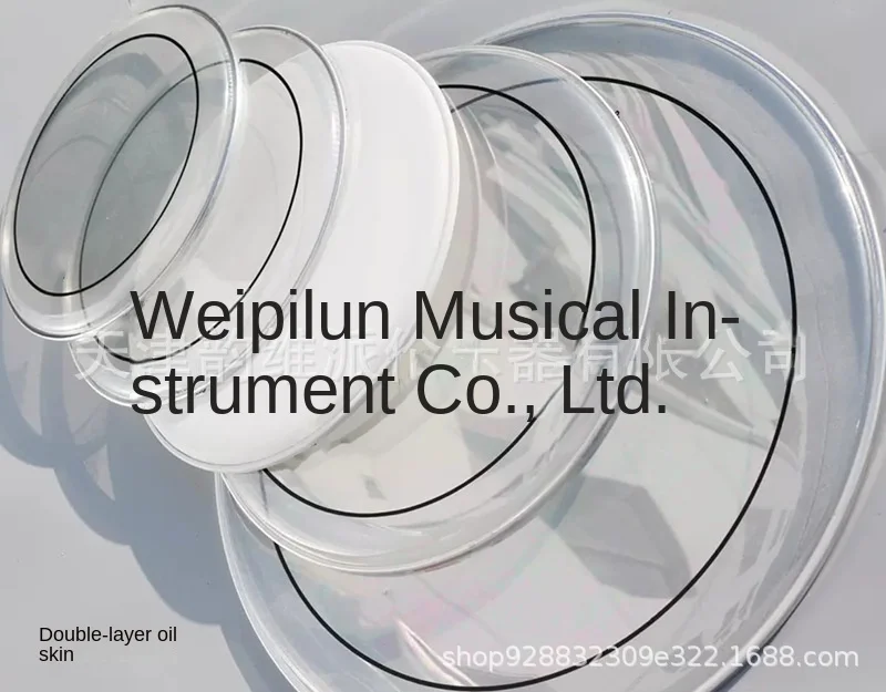 Wholesale Custom Various Size Milky Double Layer Oil Skin Drum Head ...