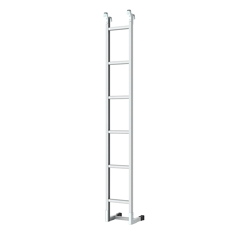 Aluminum "l" Shaped One-sided Straight Ladder For Hanging On Pipes ...