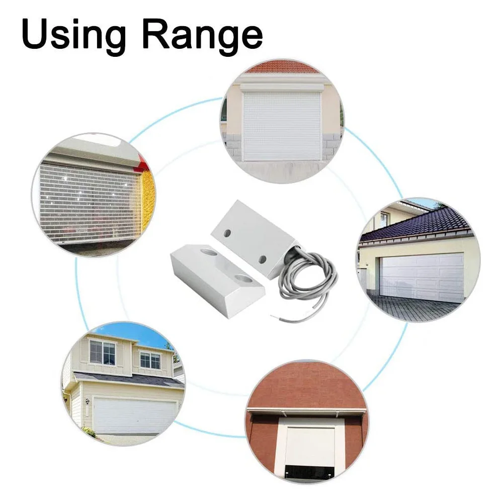 Security Metal NC Wired Magnetic Switch for Doors & Windows