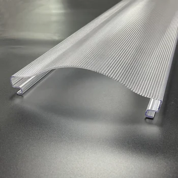 Bming Plastic Transparent Pc Lighting Cover Clear Pmma Led Prism Cover ...