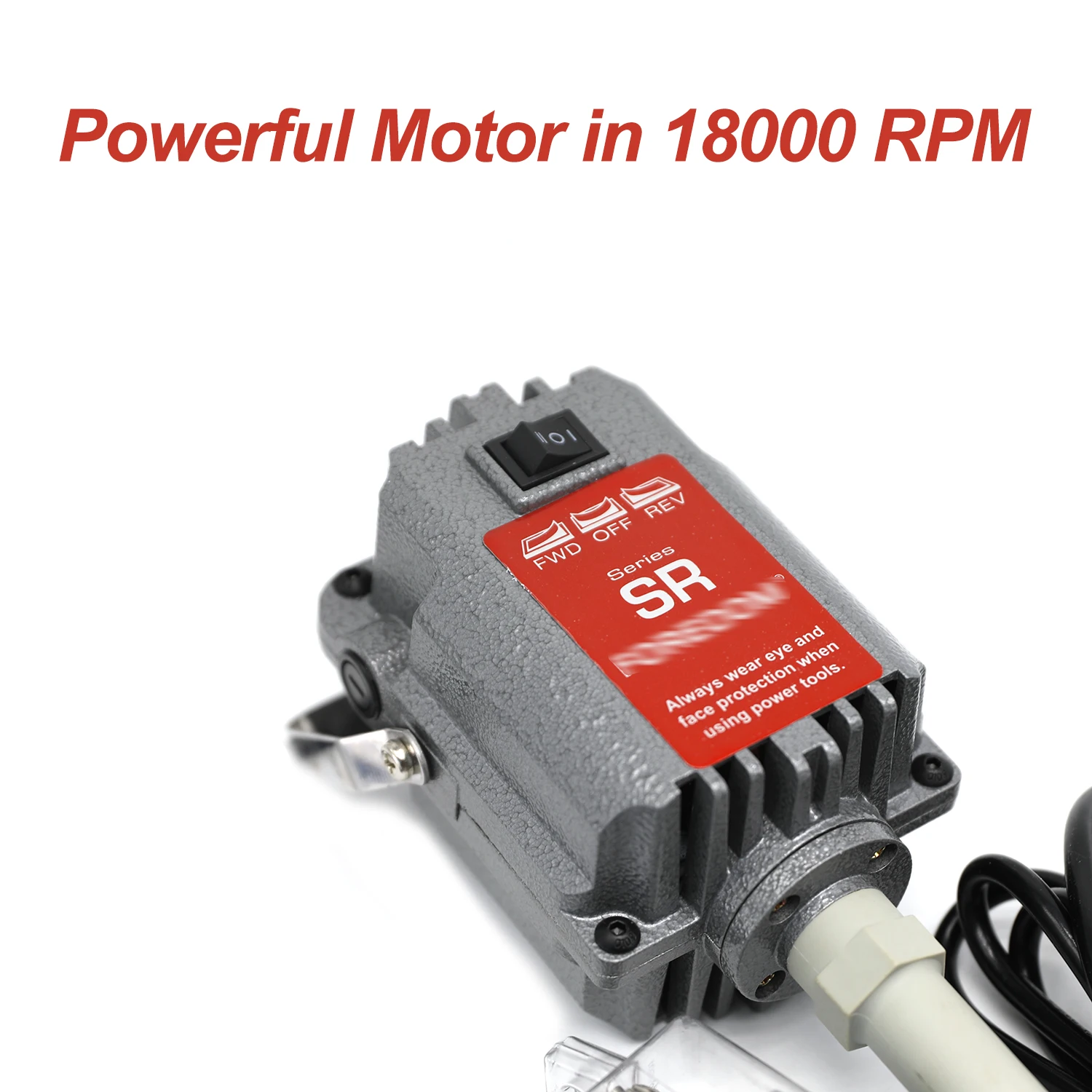 SR Electrical Flex Shaft Rotary Tool Foot Pedal Control