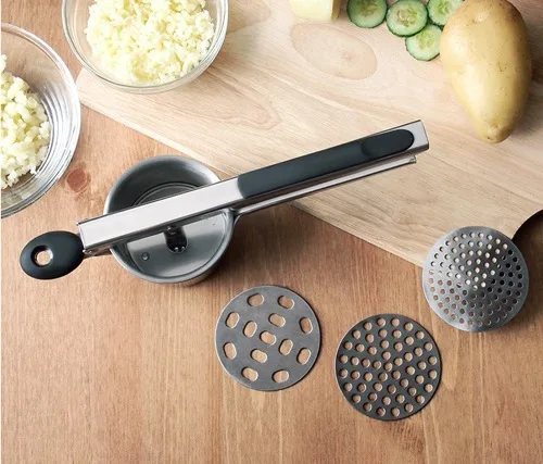 Manual Masher Ricer Press and Mash for Perfect Mashed Potatoes Large ...