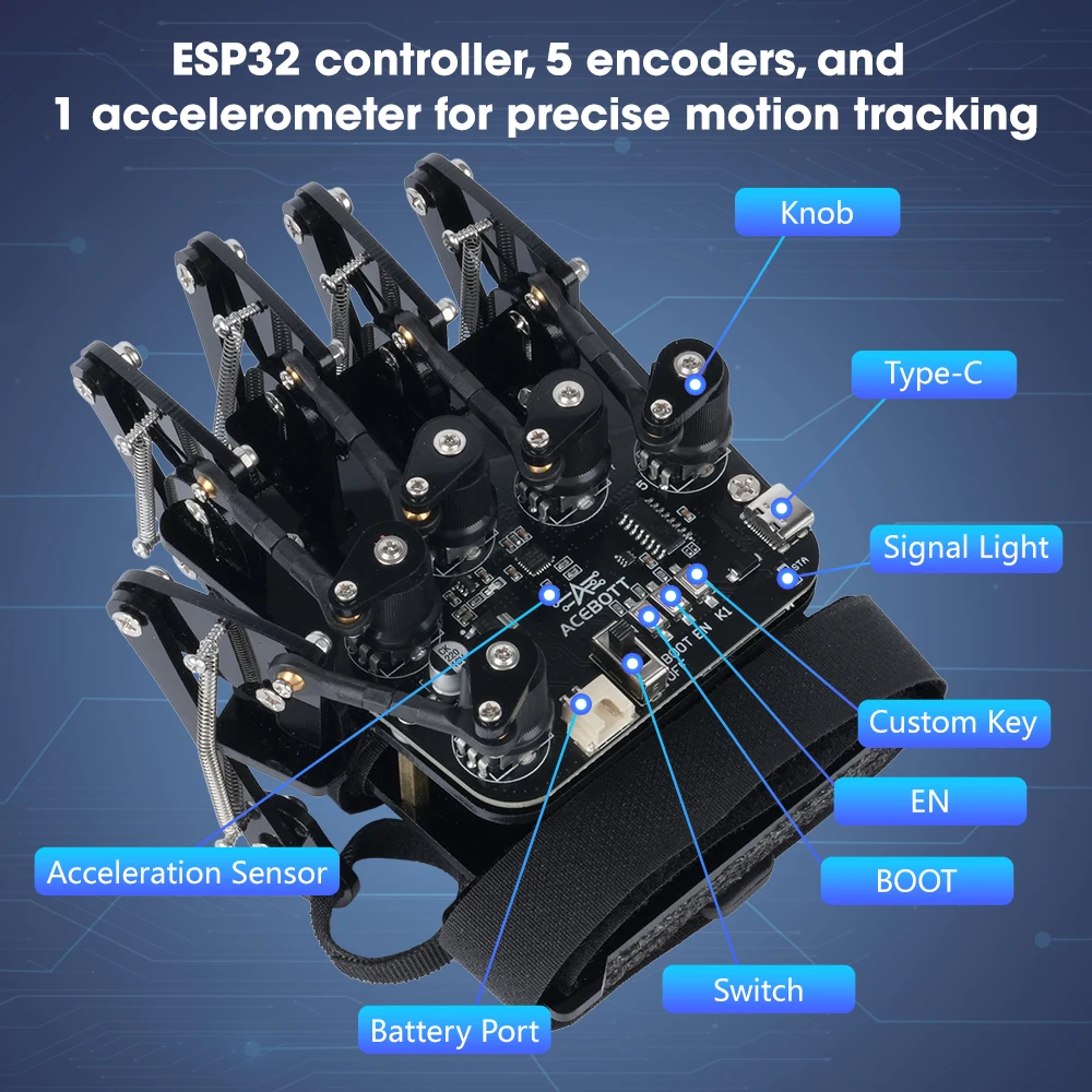 ACEBOTT STEM Science Kits Smart Gravity Sensing Gesture Recognition ...