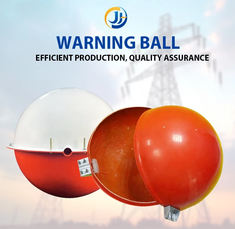 Frp Aircraft Warning Ball Overhead Obstacle Marker Warning Sphere Sign ...
