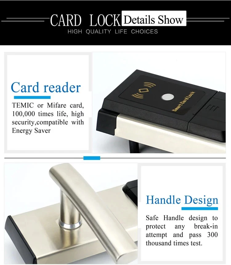 Proximity Card Hotel Room Door Lock - Secure & Smart