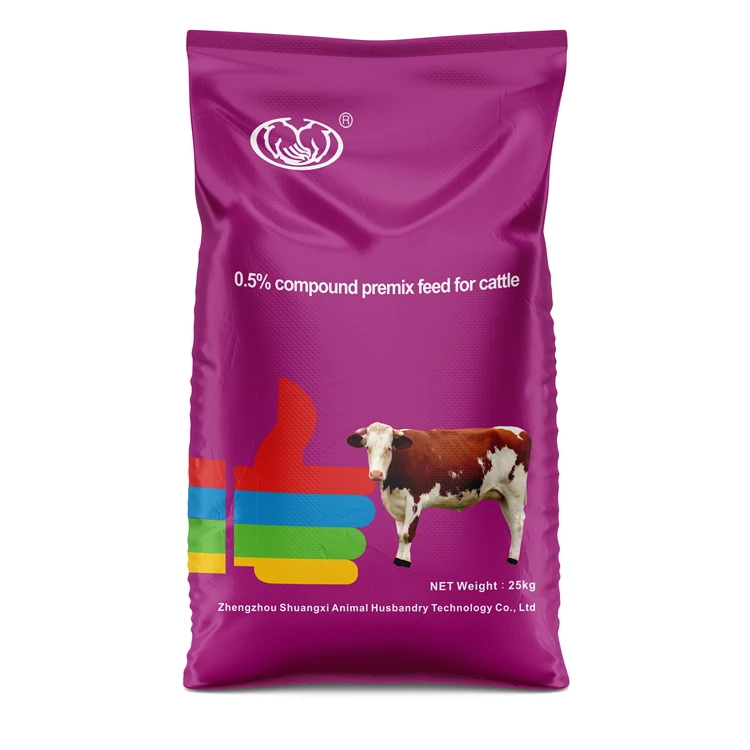 0.5% Compound Premix Feed For Cattle Improve Animal Meat Quality Premix ...