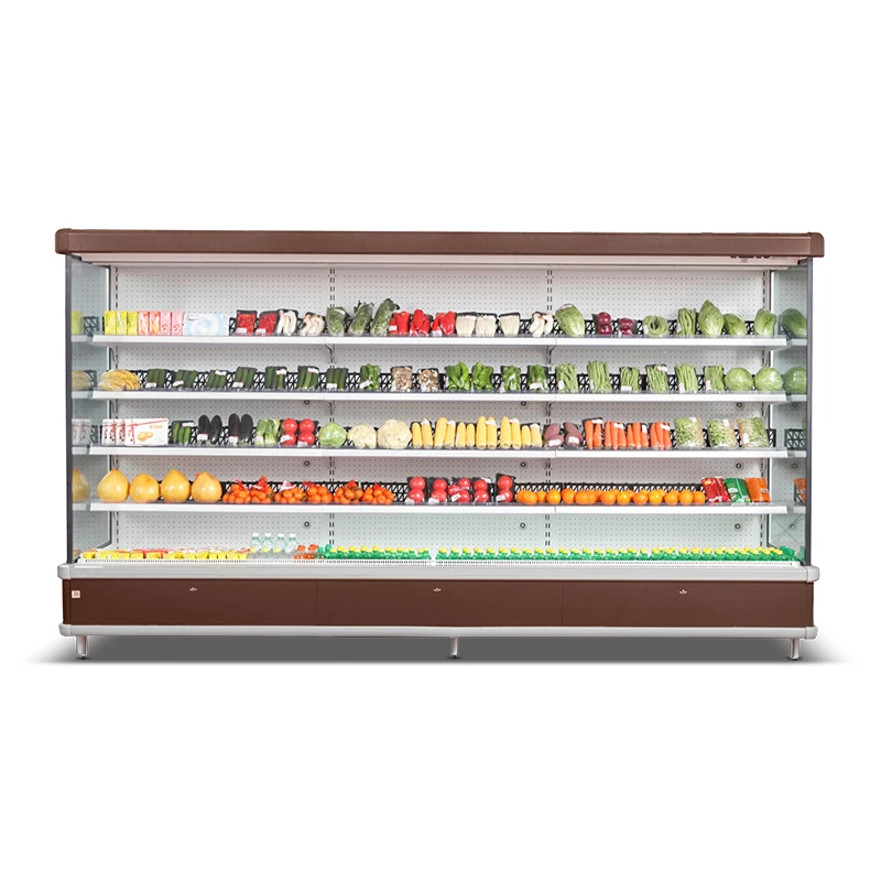 Supermarket Multi Deck Open Display Chiller - Wall Mounted