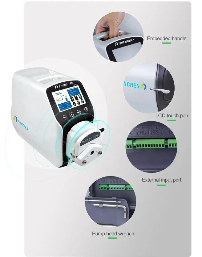 Shenchen Detergent Pumps 220v Microfluidics Transfer Dosing Pump for ...