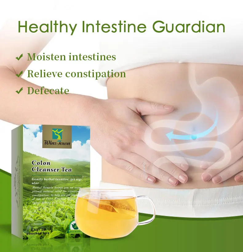 Colon Cleanser Tea Defecation Enhance Intestinal Vitality Beauty Detox ...