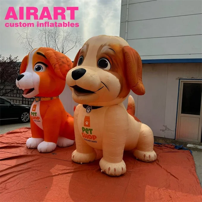 Themed Activities Decorated Inflatable Dog,Cute Inflatable Pet Dog For ...