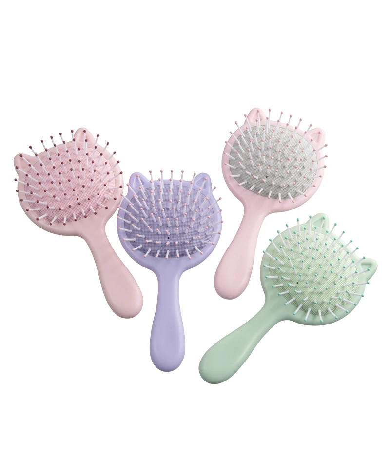 Mini Detanglng Hair Brush Mini Detanglng Hair Brush Macaron Air Cushion ...