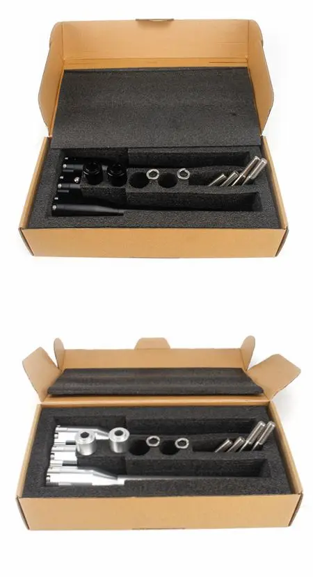 28mm Bar Riser Motorcycle Handlebar Risers Kit 6"-12" Rise Bar Clamp ...