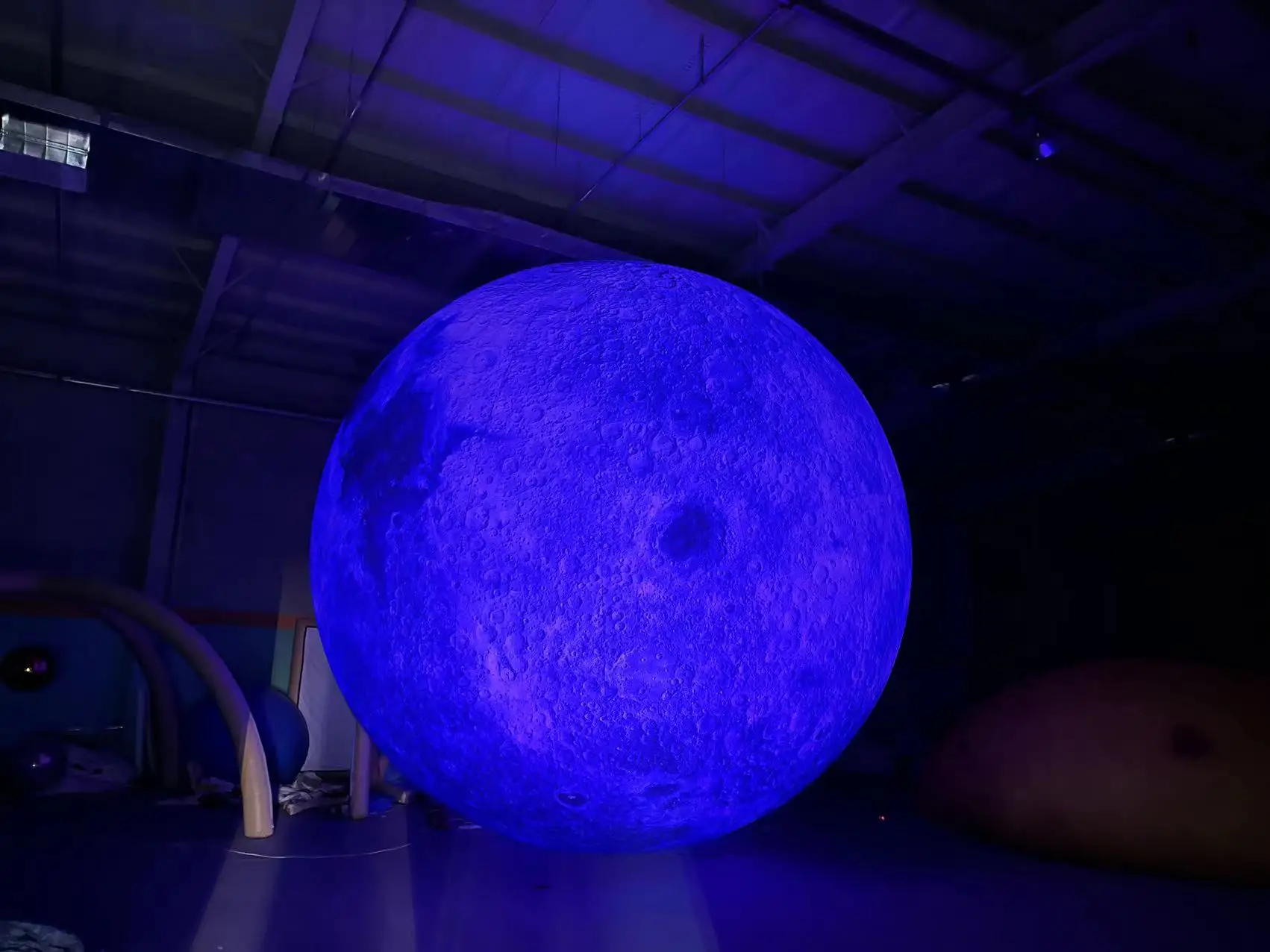 Decoration Giant Advertising Inflatable Moon Model Large Inflatable ...