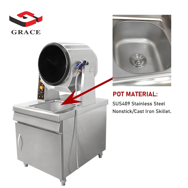 GRACE AI Cooking Robot - Efficient Stir Fry Solutions