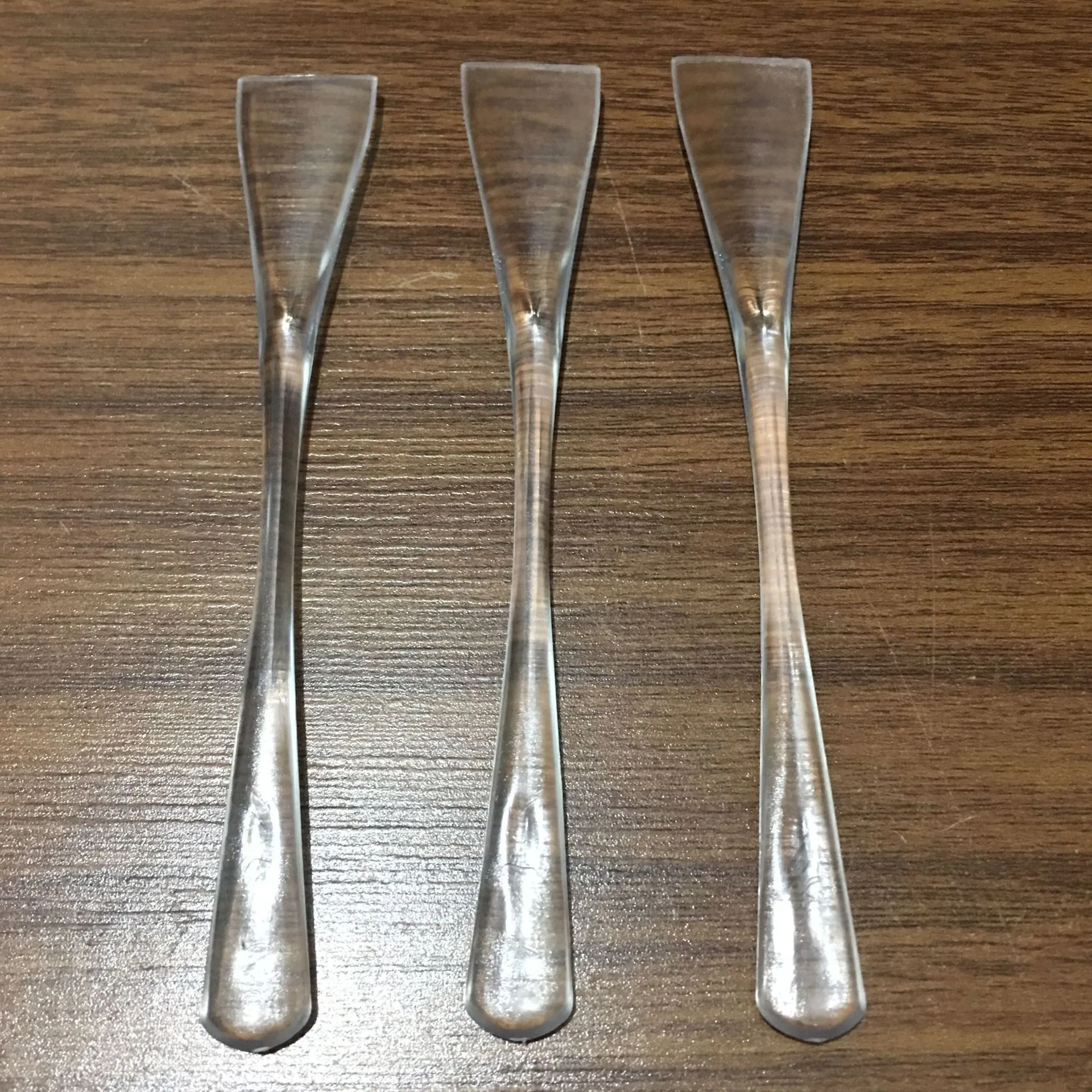 12.2cm Disposable Ice Cream Scoop Spatula - Clear & Customizable