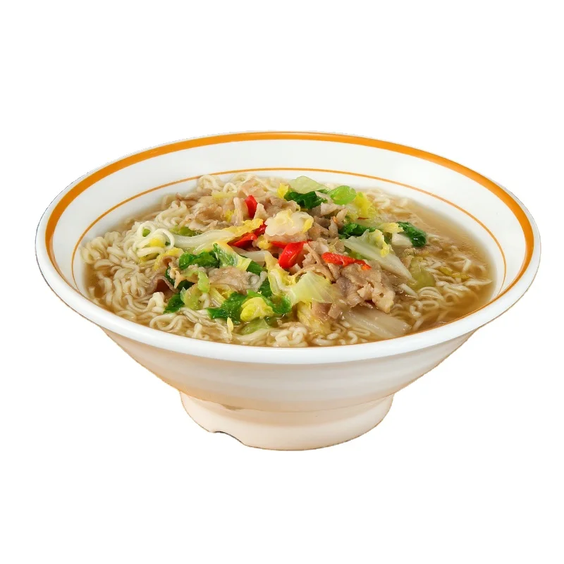 Custom japanese instant noodle ramen bowl set for restaurant tableware ...