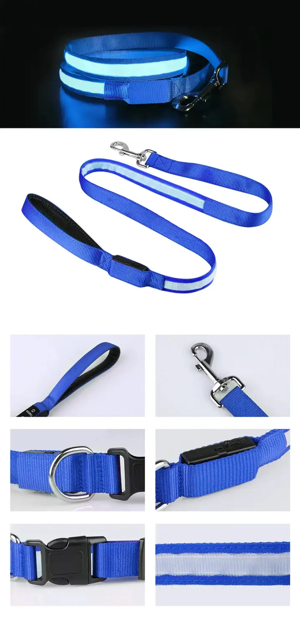 Pet Manufacturer Illuminating Walking Night Glowing Usb Rechargeable ...