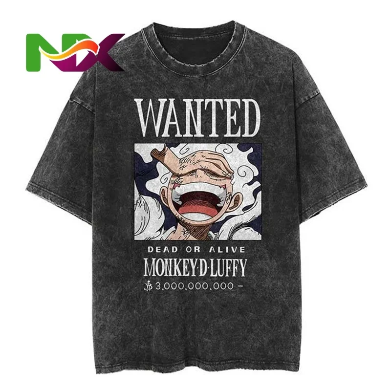Custom Blank Japanese Classic One Pieced Luffy Anime Oversize High ...