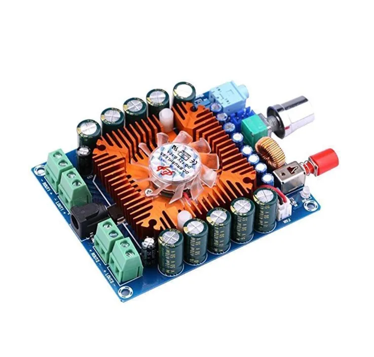 XH-M521 TDA7850 Four-channel Digital Amplifier board Automotive class 4 ...