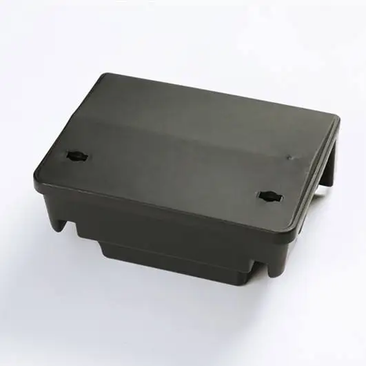 Black Rodent Bait Station Rat Poison Bait Box Mouse Pasta Bait Trap Box ...