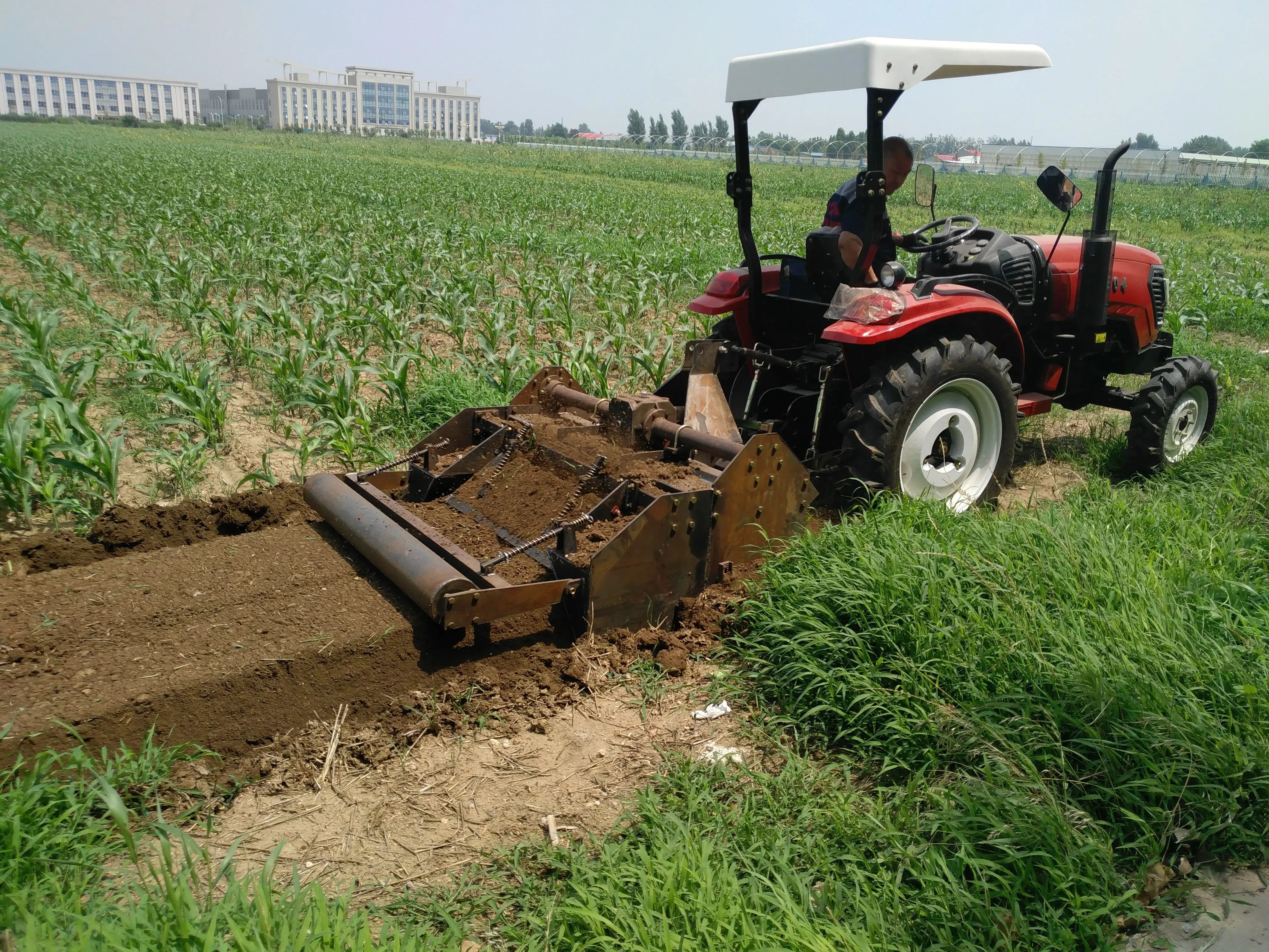 Tractor Rotary Bed Former Machine - High Productivity