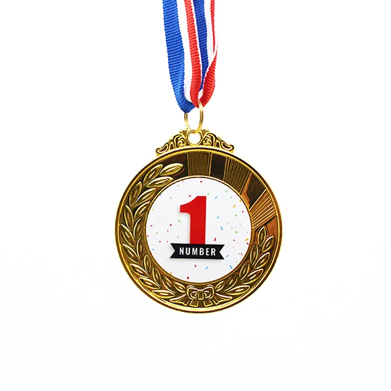 Custom Gold Silver Bronze Medals - Sublimation Blanks