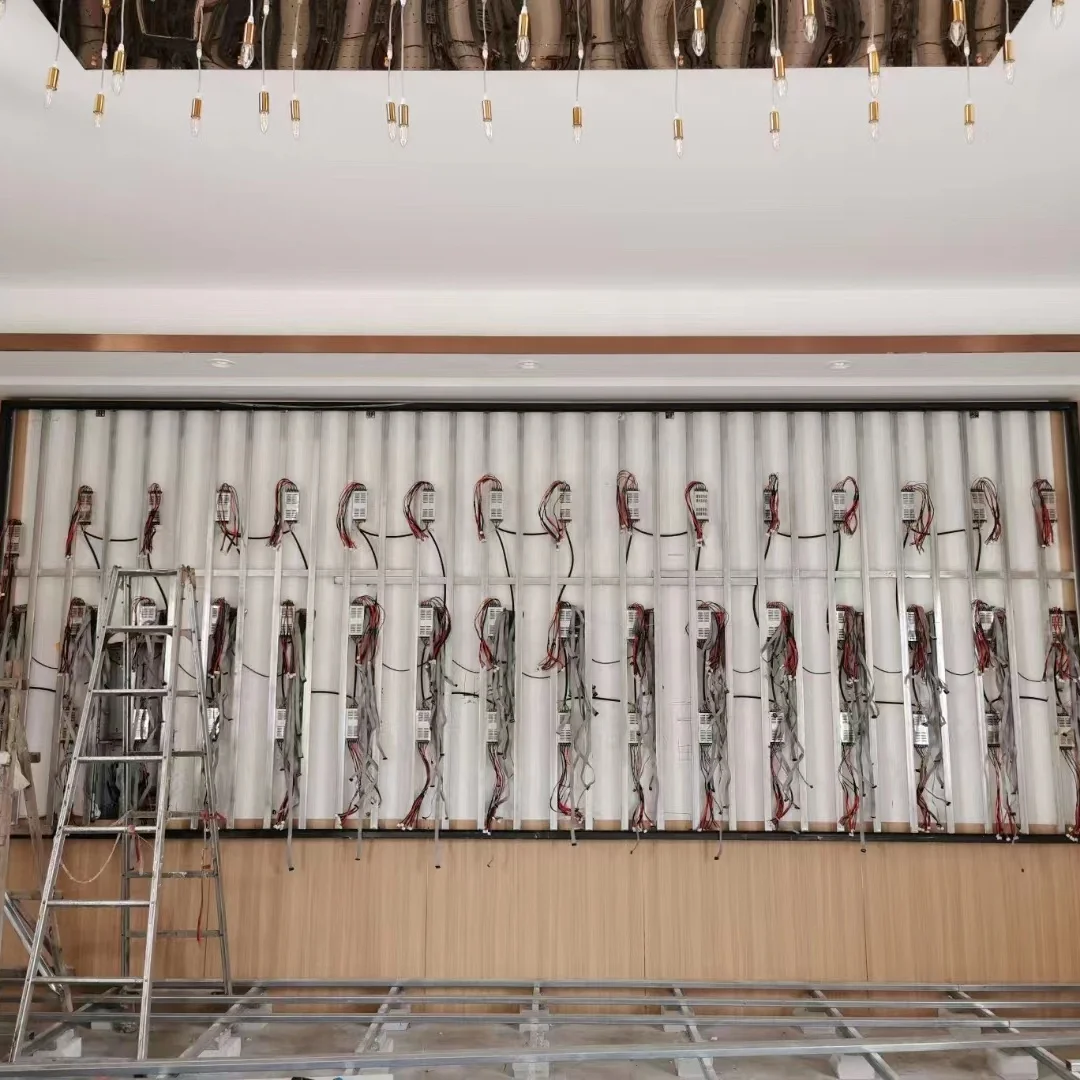 High Quality Curved Glass Flexible Transparent Led Screen Display Glass ...