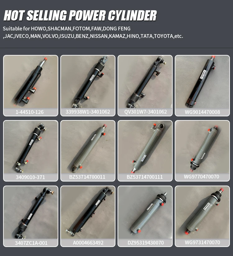 0004664592 Power Cylinder Steering Actuation Cylinder Power Steering ...