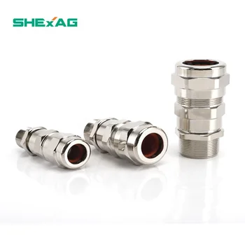 Atex Iec Eac Certificated Explosion-proof Brass Cable Gland Single Seal ...