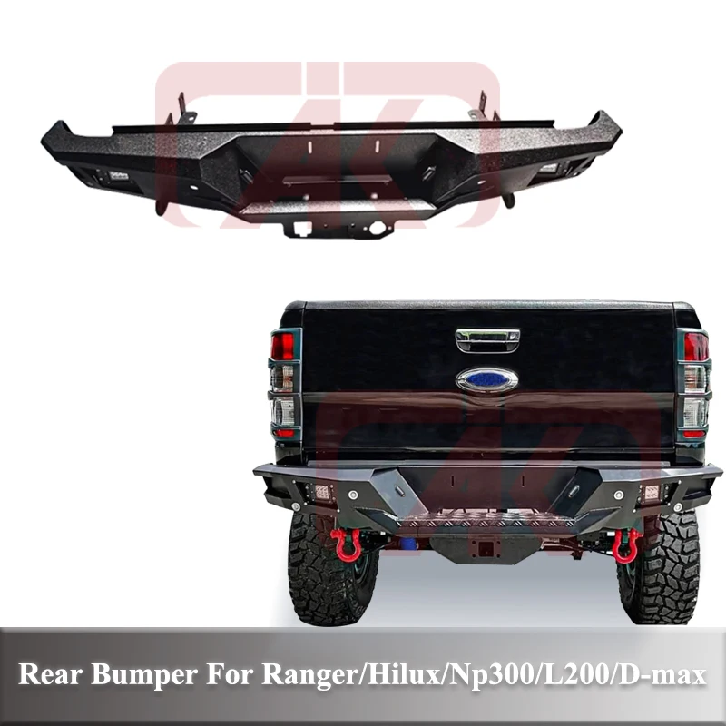 Customized Steel Front Bumper Bar Rear Bumper for Pickup