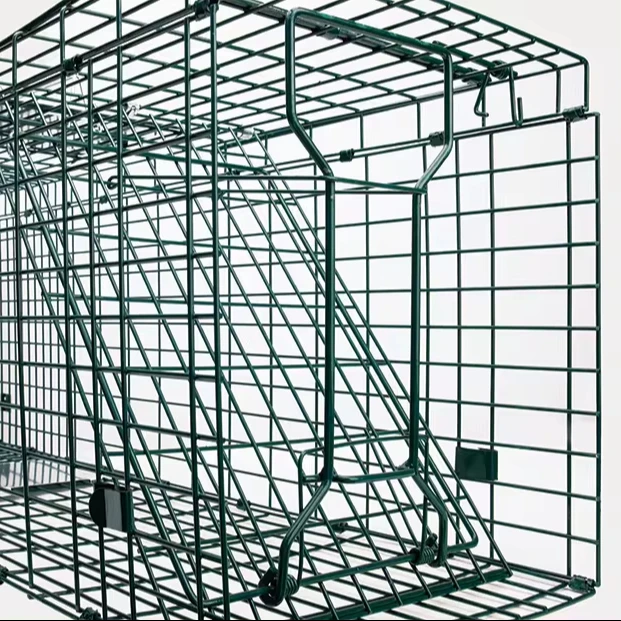 Welded Wire Pet House Heavy Duty Iron Square Animal Control Cat Cage ...