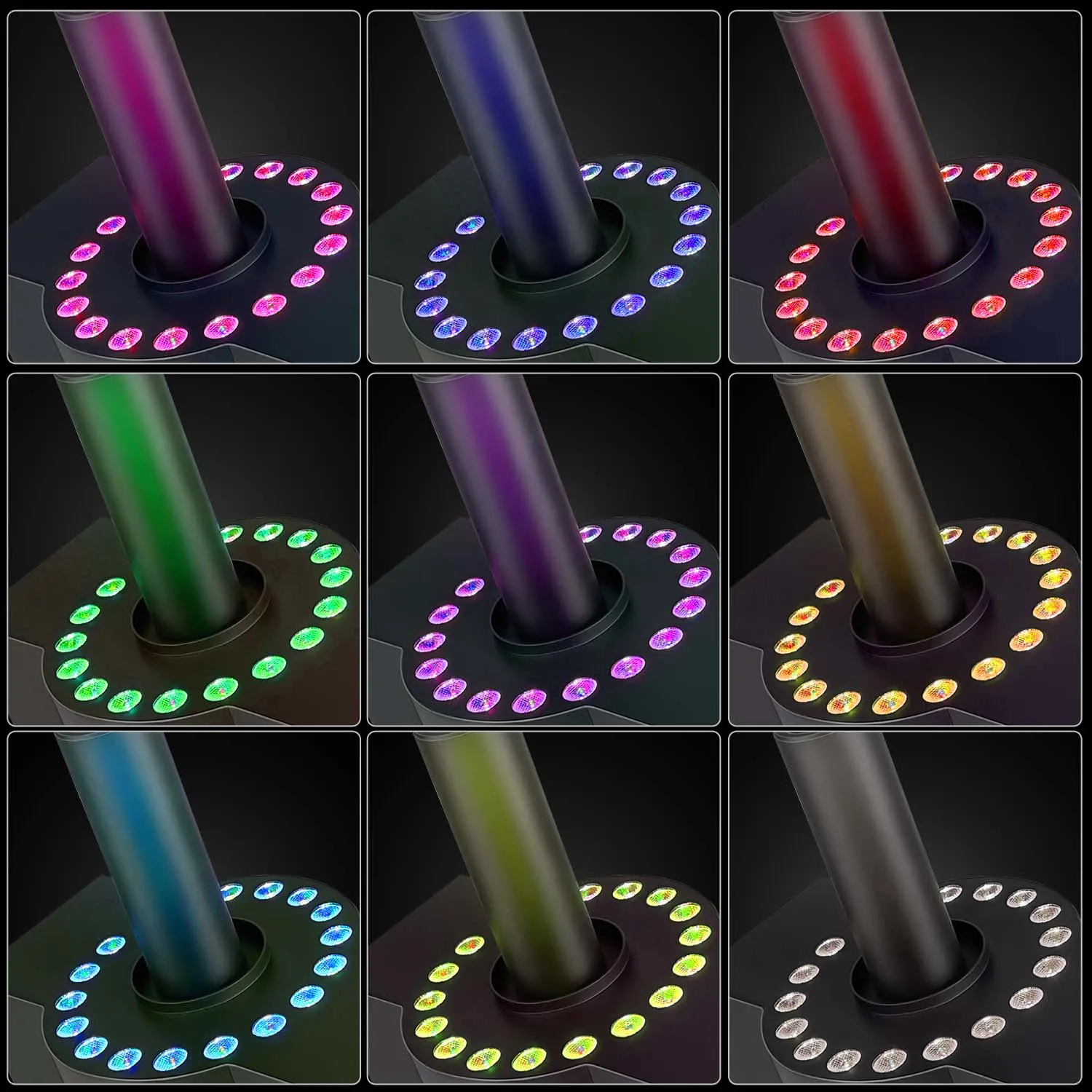 Powerful Co2 Column Machine Dmx Control 100w Led Co2 Jet Smoke Machine ...