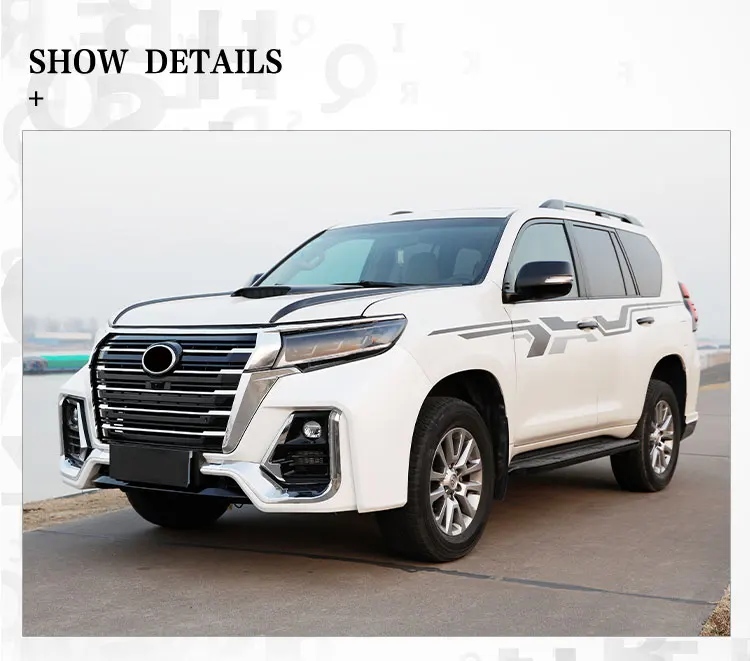 GBT Prado 150 Bumper Facelift - Easy Upgrade for 2010-2017