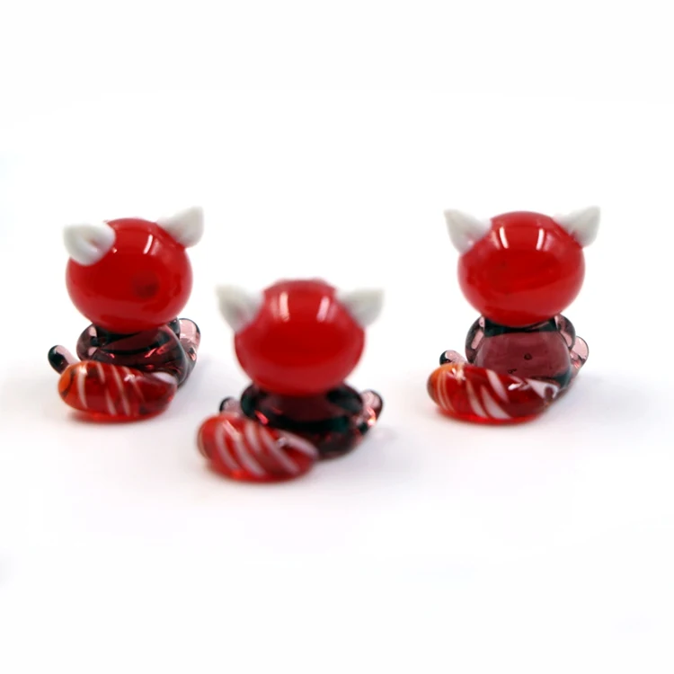 Miniature Small Murano Glass Animal Fox Figurine Wholesale - Buy Glass ...
