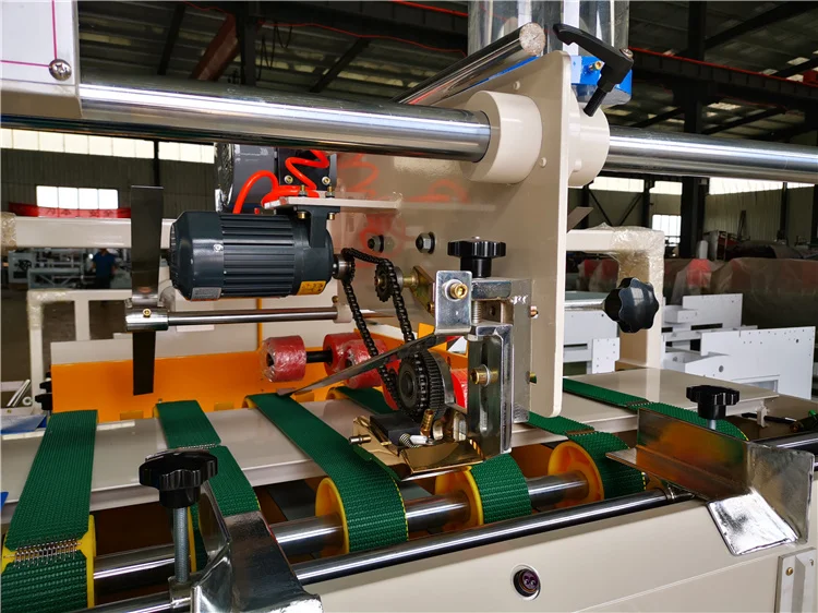 Semi-automatic Corrugated Cardboard Box Folding Gluing Machinery - Buy ...