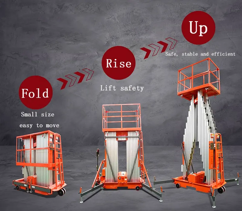 Hot Sale Electric Ladder for Aerial Work - 12-16m Platform